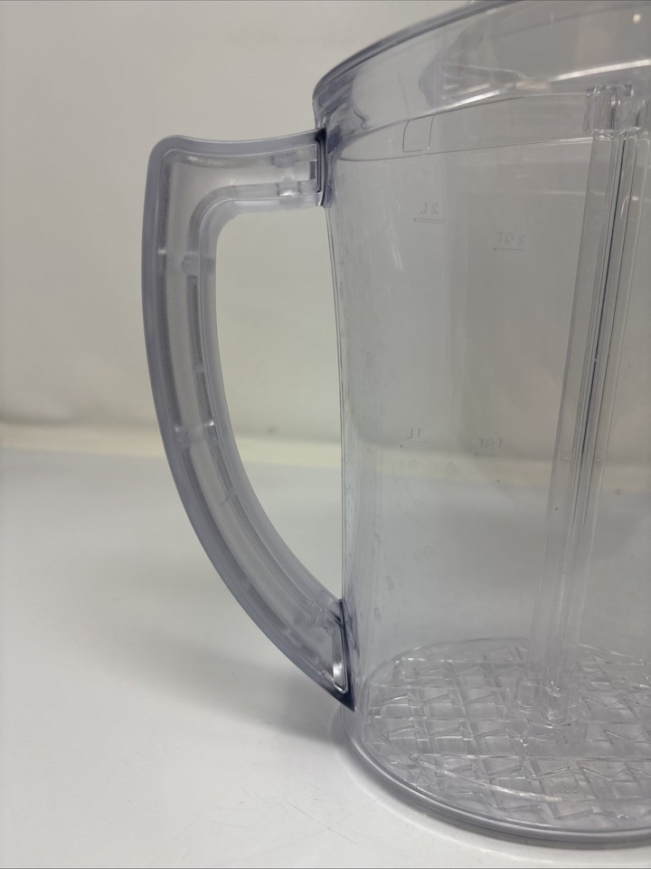 Pampered Chef Clear 4 Quart / 1 Gallon Quick Stir Pitcher With Plunger ...
