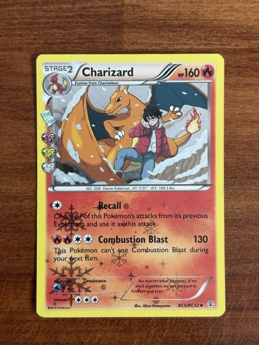 Pokemon TCG Charizard XY Generations RC5/RC32 Radiant Collection Holo ...