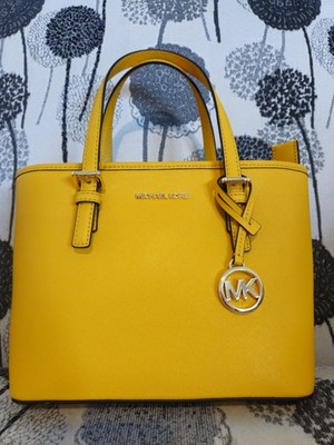 Michael Kors XS Extra Small Leather Carryall Tote Crossbody Bag Handbag ...
