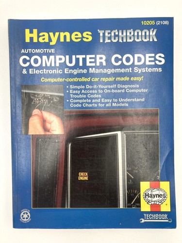 Haynes computer code automotive techbook 10205 repair manual 1563922320 ...