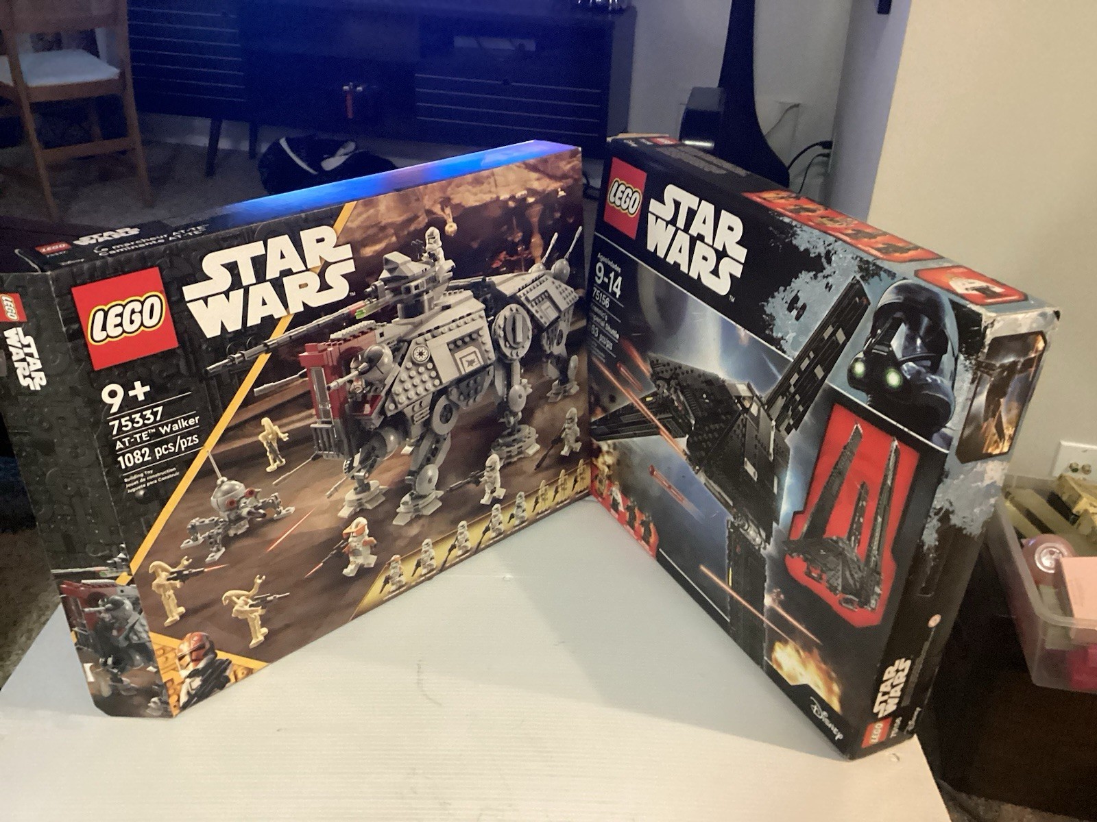 Lego Star Wars Incomplete Sets 75337/75156 Mostly Sealed w Instructions ...