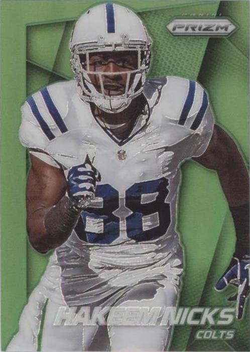 2014 Panini Prizm - Hakeem Nicks #25 Green Prizm for sale online | eBay