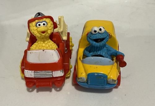 Tyco 1996 Sesame Street Die Cast Car LOTOF2 Big Bird/Cookie Mons Fire ...