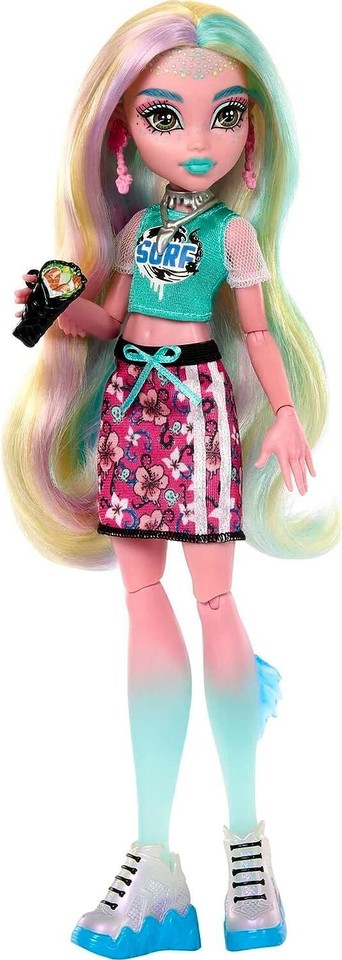 Monster High Doll and Fashion Set, Lagoona Blue with Dress-Up Locker | eBay