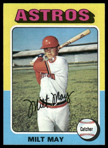 1975 Topps #279 Milt May Houston Astros Baseball Card | eBay