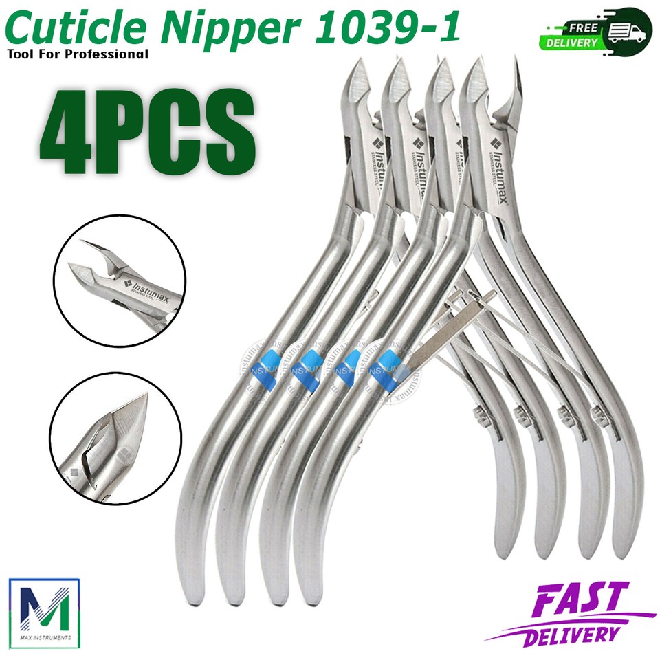 PROFESSIONAL HIGH QUALITY STAINLESS STEEL CUTICLE NAIL NIPPER CUTTER ...