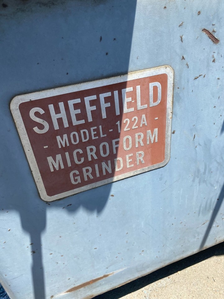 SHEFFIELD MICROFORM GRINDER model 122A | eBay