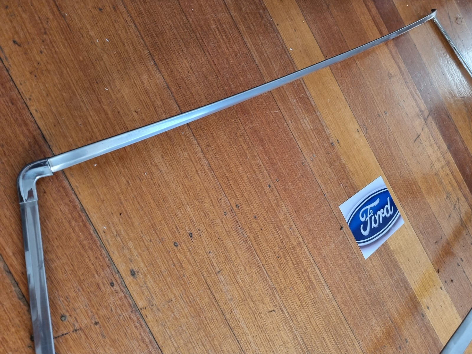 FORD XA GENUINE FRONT WINDSCREEN CHROME MOULDS SET XB XC GXL ZF ZG ZH ...