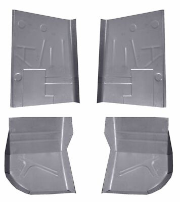 1957 1958 1959 FORD FAIRLANE GALAXIE RANCHERO FRONT & REAR FLOOR KIT | eBay