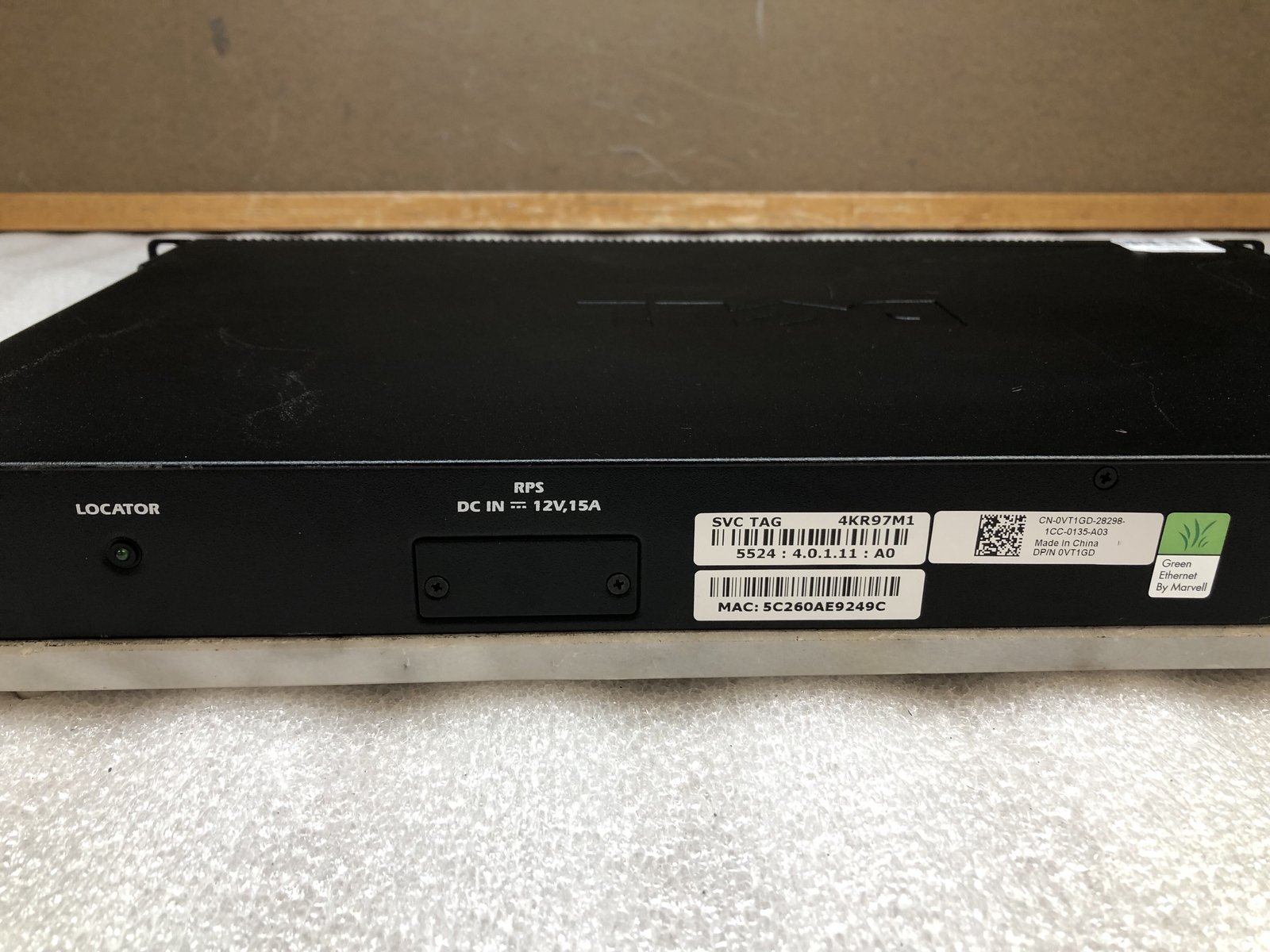 Dell 5524P PowerConnect 5500 Series 24-Port Gigabit PoE 2-Port SFP ...