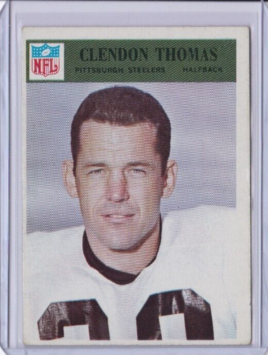 1966 Philadelphia Football #155 CLENDON THOMAS Pittsburgh Steelers | eBay