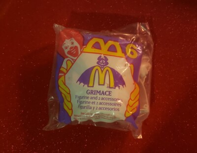 McDonalds Happy Meal 1995 Halloween Toy Grimace Ghost | eBay