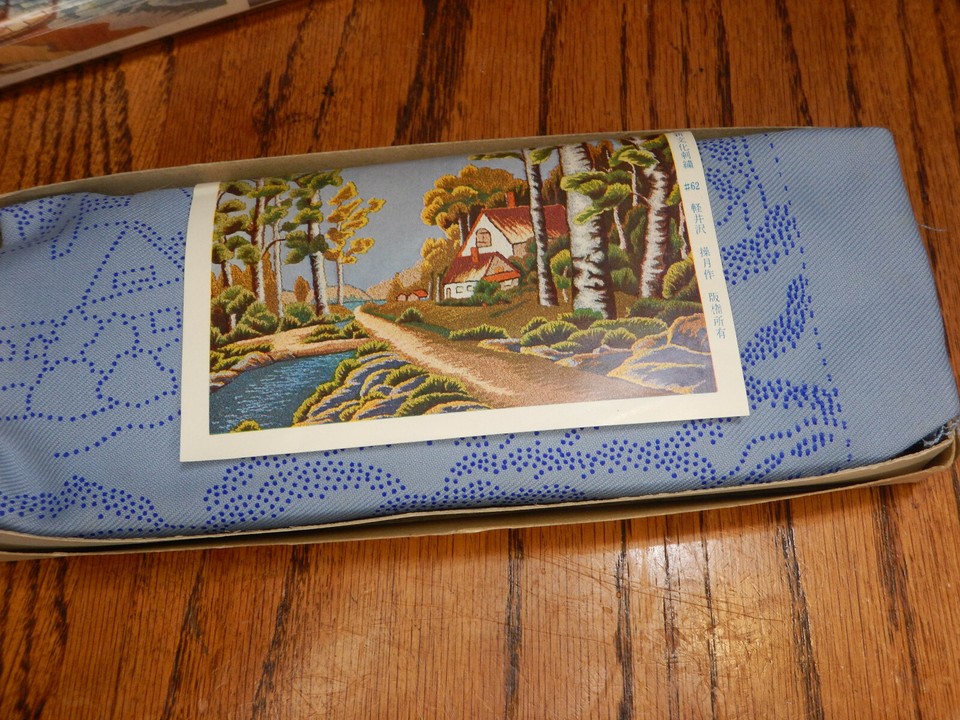 Tokyo Bunka Embroidery Set with threads 62 house woods | eBay