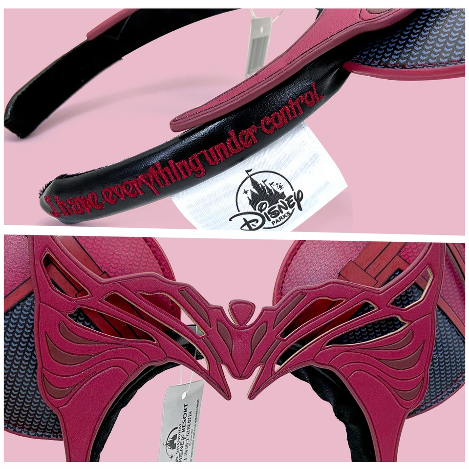 DisneyParks Scarlet Witch Minnie Ears Collection Wanda Marvel Comics ...