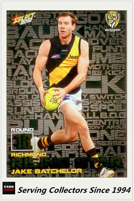 2012 Select AFL Champions Foil Risingstar nominee RS16 Jack Batchelor ...