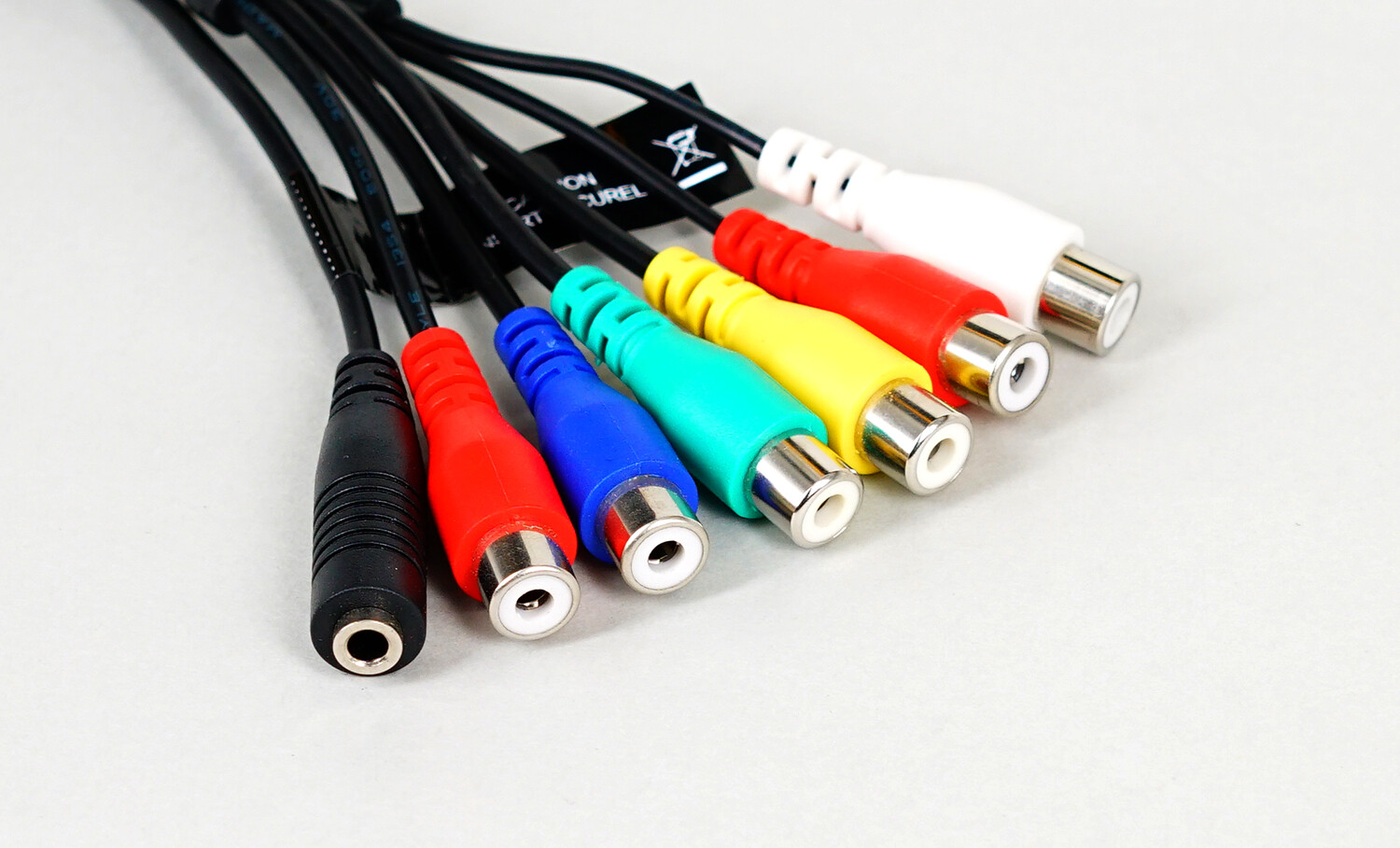 Original For SAMSUNG TV Component Audio Video AV Adapter Cable Lead ...