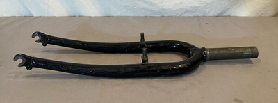 Vintage Black CrMo 26 Wheel Mountain Bike Fork 120mm 1-1/8 Threaded ...