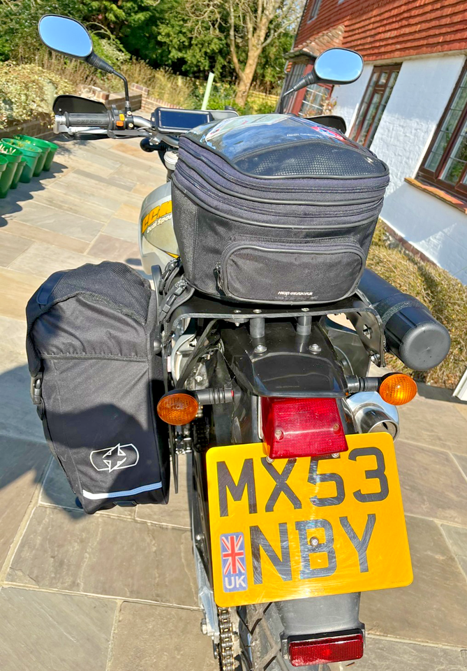 CCM 644 DS with bespoke Adventure Off Road Luggage (like a better ...