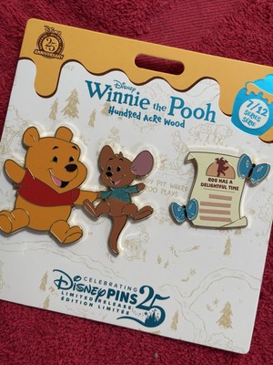 disney winnie the pooh hundred acre wood pin Roo 7/12 | eBay