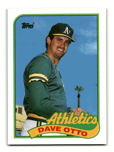 Dave Otto 1989 Topps #131 Oakland Athletics NM-MINT | eBay