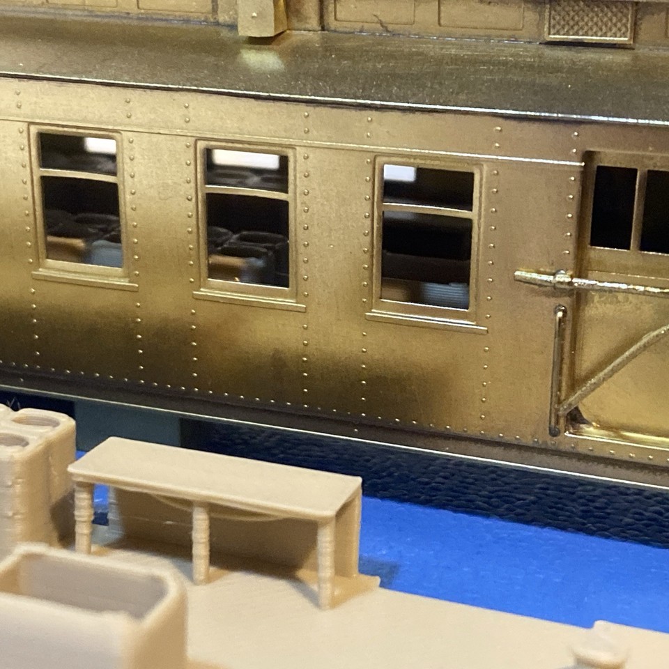 HO Scale interior Fits Lambert Brass RPO Car Read Please | eBay