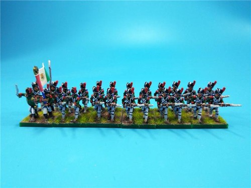 15mm Napoleonic painted Italian Guard Grenadiers Advancing Dit08 | eBay