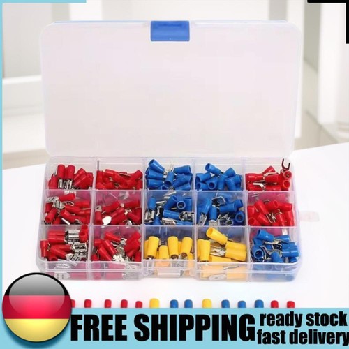 280Pcs Ring Lugs Rolled Terminals Assorted Kits Convenient Cold Crimp ...