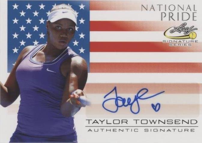 2017 Leaf Signature Series - National Pride Taylor Townsend #NP-TT1 (AU ...