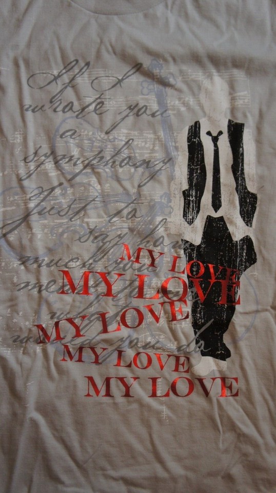 *NSYNC's Justin Timberlake 2007 Future Sex Love Show Light Gray Tour ...