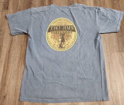 TIKI JIM'S MYRTLE BEACH Party Gods Medium T Shirt | eBay