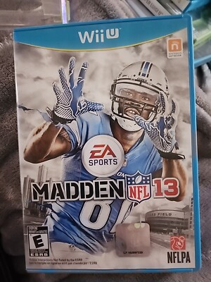 Madden NFL Football 13 (Nintendo Wii U) CIB Complete With Manual | eBay