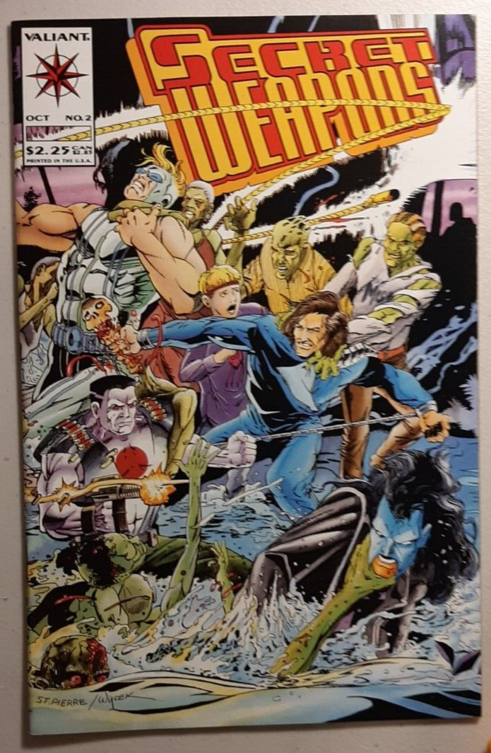 Secret Weapons comic book, Valiant Comics, Volume 1, No. 2, October ...