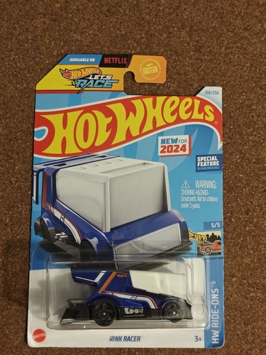 2024 HOT WHEELS RINK RACER ZAMBONI ICE RESURFACER HW RIDE-ONS 5/5 ...