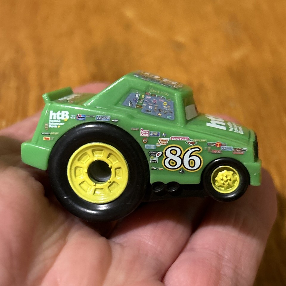 RARE 2013 Disney Pixar Cars Chick Hicks 86 Riplash Racer HTB Green | eBay