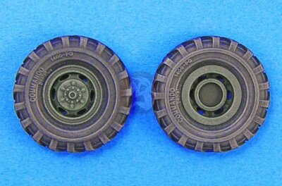 Legend 1/35 V-100 Commando Armored Car Wheel Set (4 wh.) (for Hobby ...