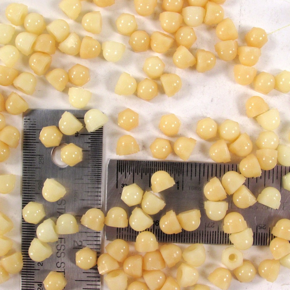 LOT of 175+ Plastic Acorn Nuts 6-32 Off White | eBay