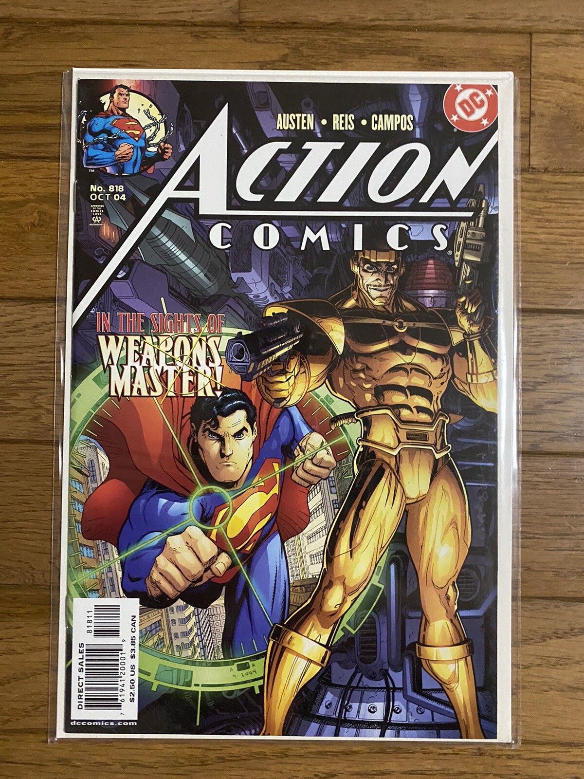 First Superman Comic Strip