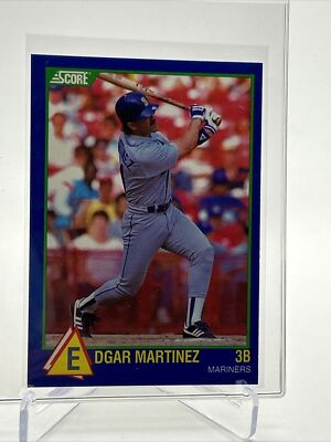 1989 Score Rising Stars Edgar Martinez Baseball Card #40 Mint FREE ...
