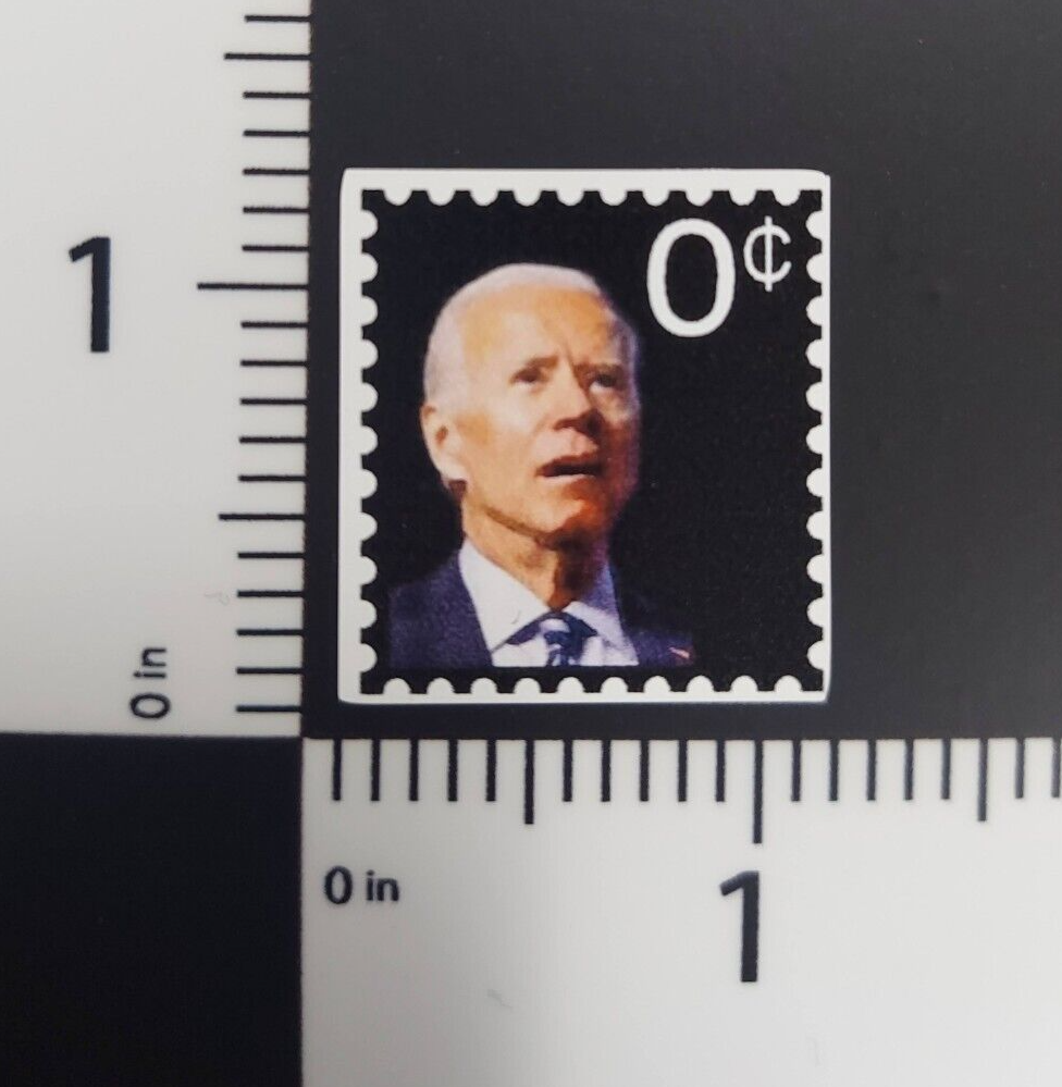 Joe Biden 0 cent NOVELTY STAMP 24 pack Presidential Zero Cents stamps ...