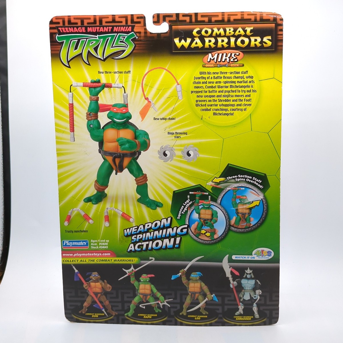 Combat Warriors Shredder Teenage Mutant Ninja Turtles Animated