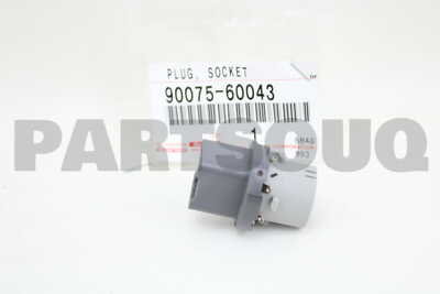 9007560043 Toyota SOCKET & WIRE SUB-ASSY, REAR COMBINATION LAMP, RH/LH ...