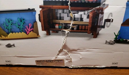 LEGO Bricklink Designer Program Clockwork Aquarium 910015 Damaged Box ...