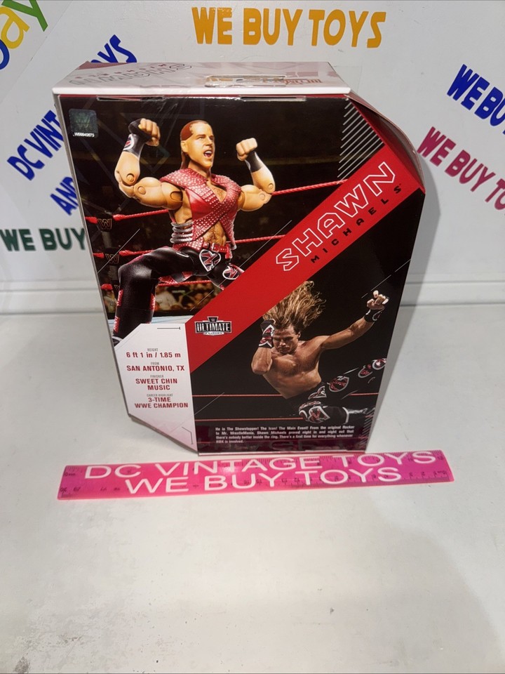 WWE Mattel Ultimate Edition Series 4 Shawn Michaels New Elite HBK ...
