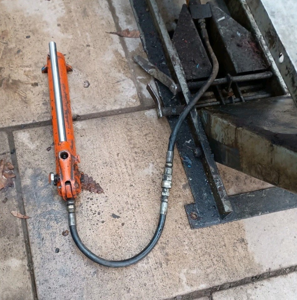 Motorcycle Workshop Bench Lift Ramp | eBay UK