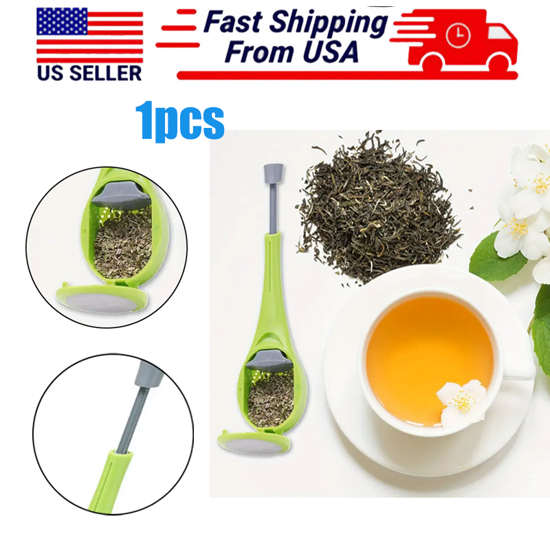 Silicone Tea Infuser Strainer – Loose Leaf Steeper & Herbal Spice ...