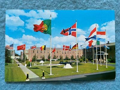 NATO Headquarters, Supreme Allied Commander, Atlantic Vintage Postcard ...