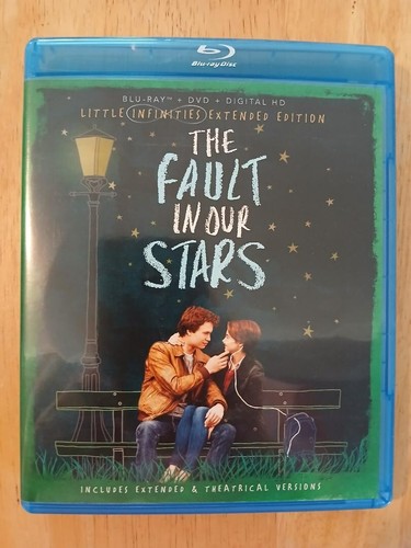 The Fault in Our Stars Blu-Ray & DVD 2 Disc Set (w/extended version ...