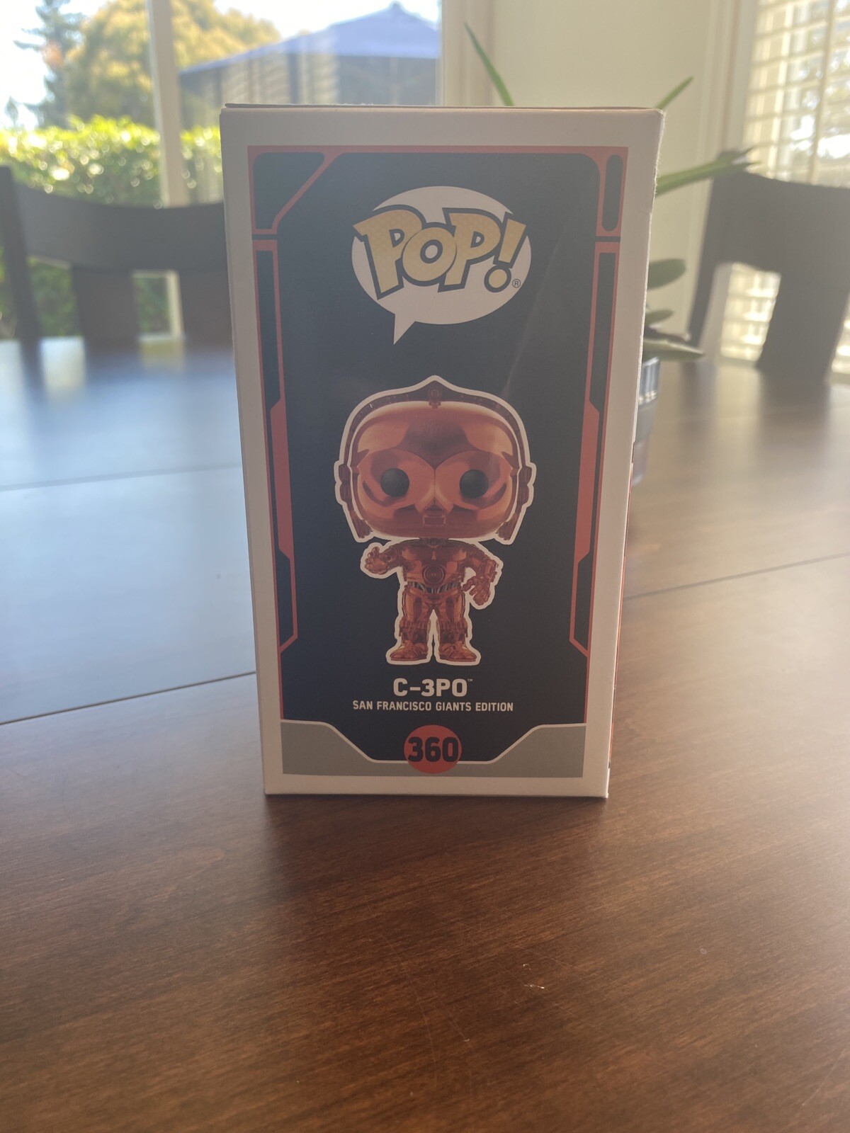 Funko Pop San Francisco Giants Star Wars C-3PO Orange Metallic Special ...