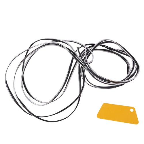 Silver 5M Car Interior Door Gap Edge Line Insert Molding Trim Strip ...