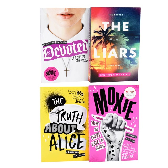 Jennifer Mathieu 4 Books Collection Set Moxie The Truth About Alice ...